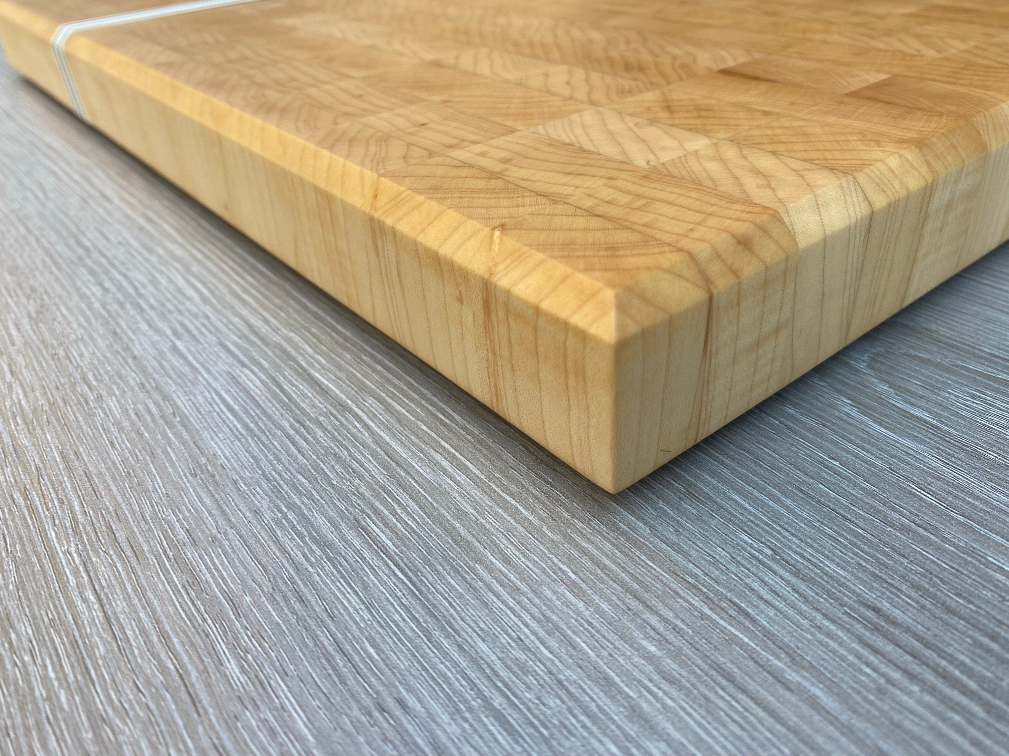 Maple End Grain Cutting Board - Etsy