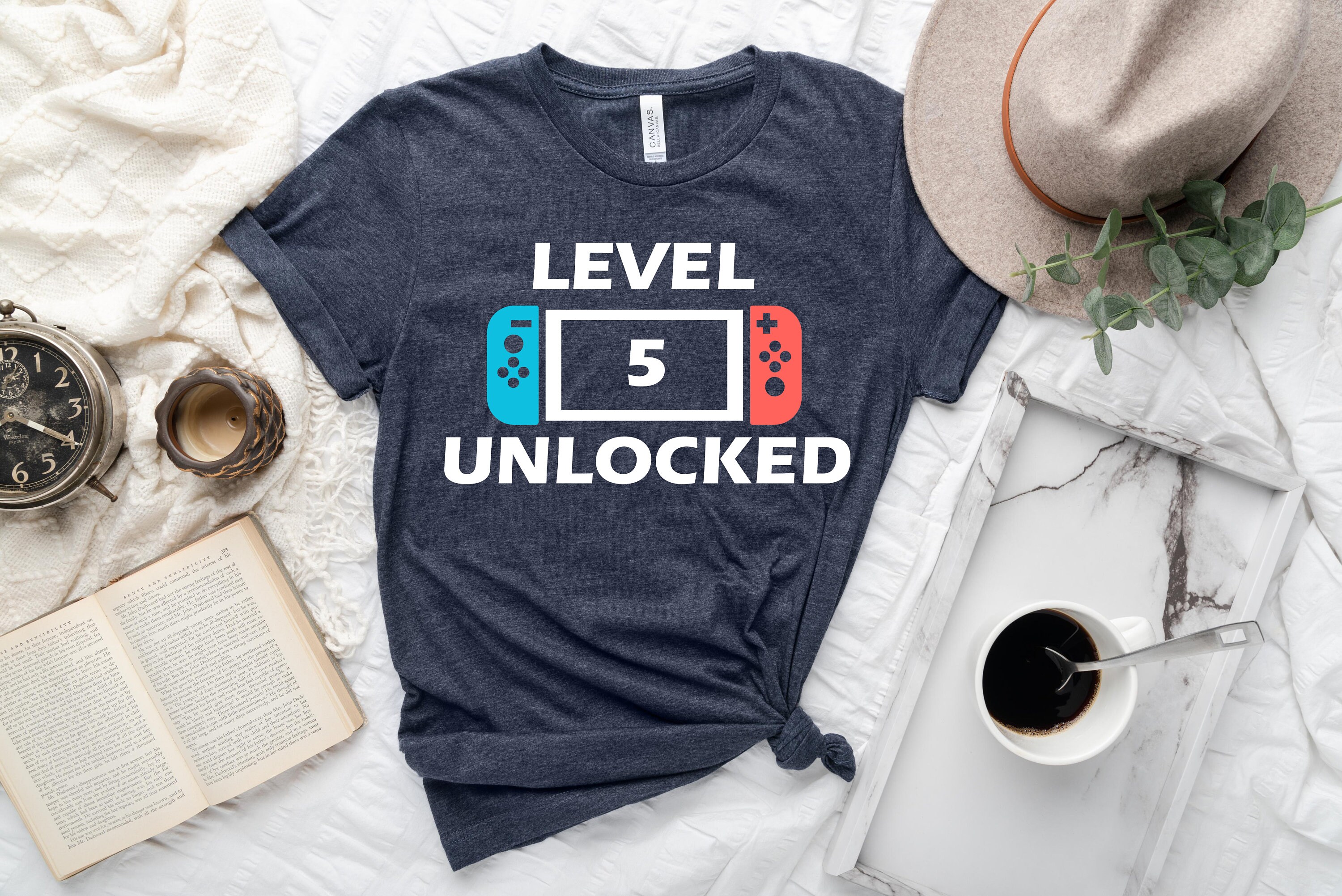 Level Unlocked Birthday Shirt Birthday T-shirt for Gamers - Etsy