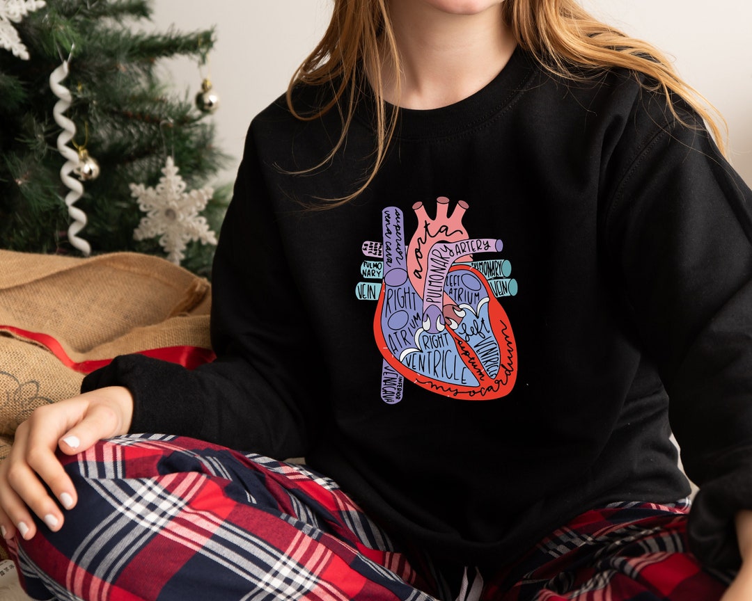 Anatomy Heart Shirt, Human Heart Shirt, Nurse Funny Shirt, Nursing Gift ...