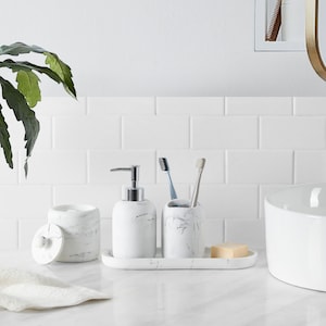 QL DESIGN Bathroom Accessories Set - Etsy