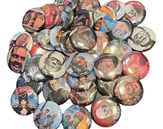 Horror Pins, Horror Movie Pins - Etsy