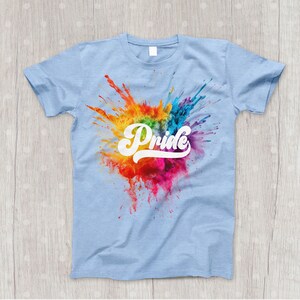 PRIDE Rainbow Explosion Png Sublimation Design Pride Month Png LGBTQ ...