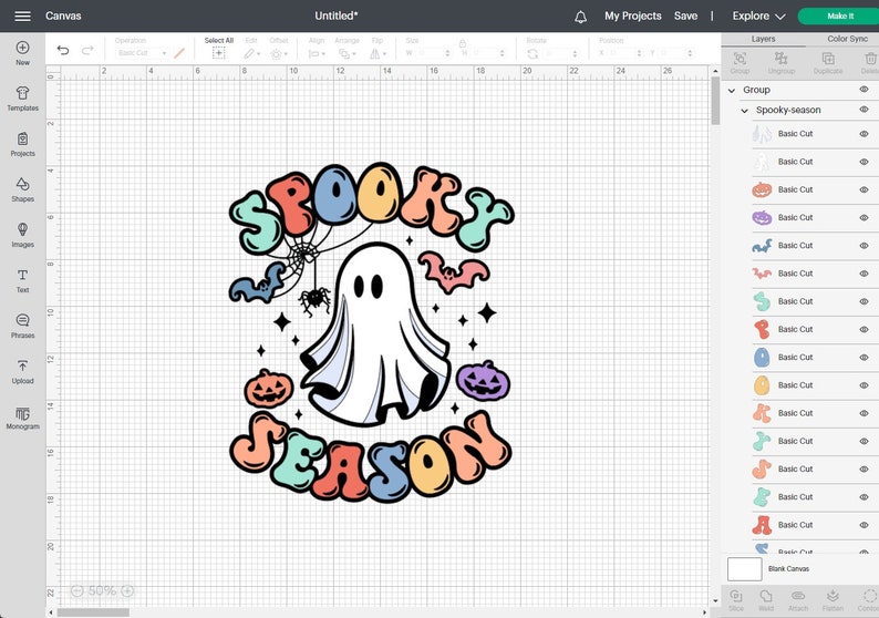 Spooky Season Png Svg Cut File, Fall Season Png, Halloween Spooky ...
