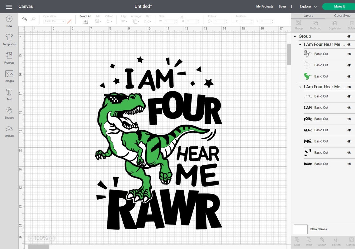 I Am Four Hear Me Rawr Svg 4th Birthday 4 Year Old Birthday - Etsy Canada