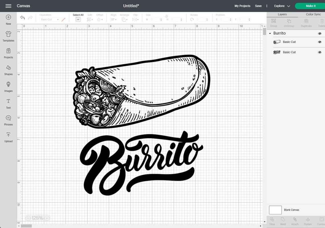 Taco Svg Burrito SVG Mexican Food Lover Taco Burrito Svg - Etsy