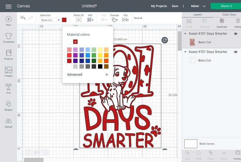 101 Days Smarter SVG Dalmatian Svg 101 Days of School SVG | Etsy