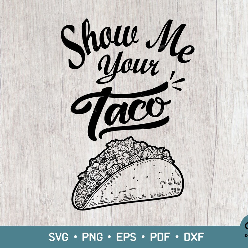 Taco Svg - Etsy