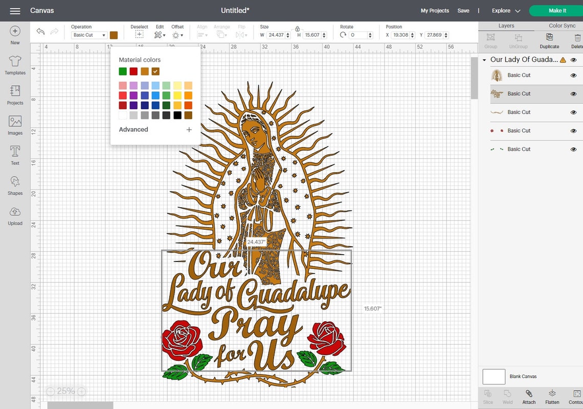 Our Lady of Guadalupe Pray for Us Svg Virgen De Guadalupe SVG - Etsy