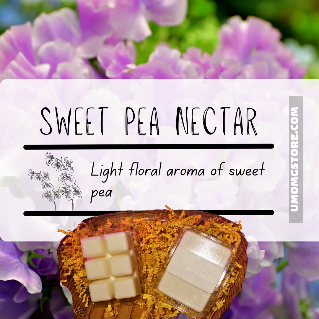SWEET PEA NECTAR Soy Wax Melt 3PK - Etsy Österreich