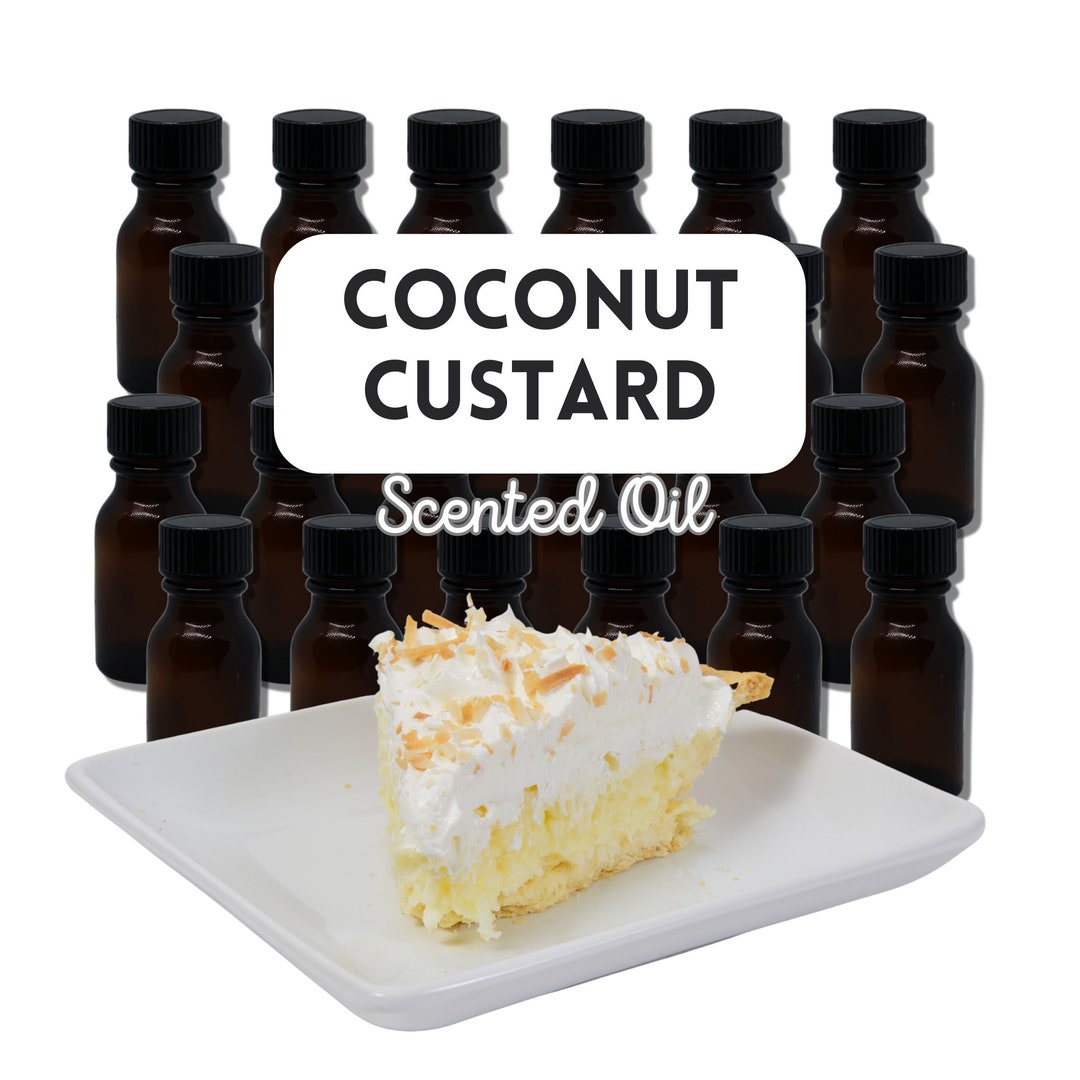 COCONUT CUSTARD Scented Fragrance Oil 15ml/30ml Fragrance Oil for ...