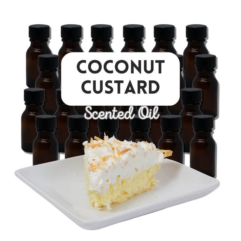 COCONUT CUSTARD Scented Fragrance Oil 15ml/30ml Fragrance Oil for ...