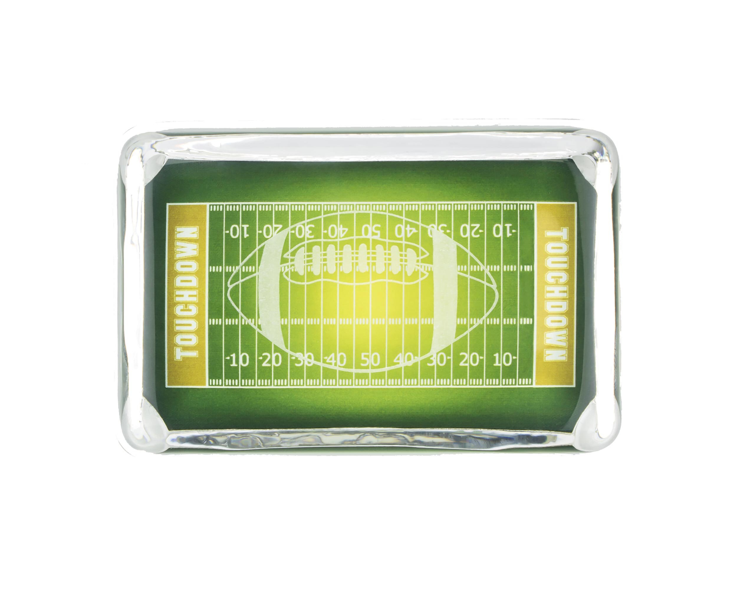 Football Glass Paperweight Limited Edition - Etsy