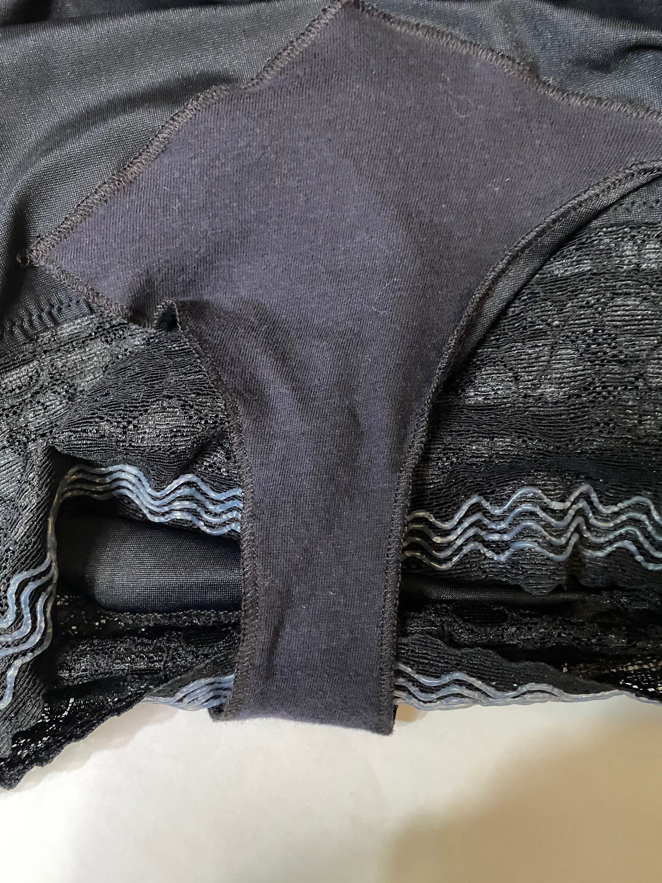 Vintage SEARS Body Shaper Black Slip LARGE - Etsy