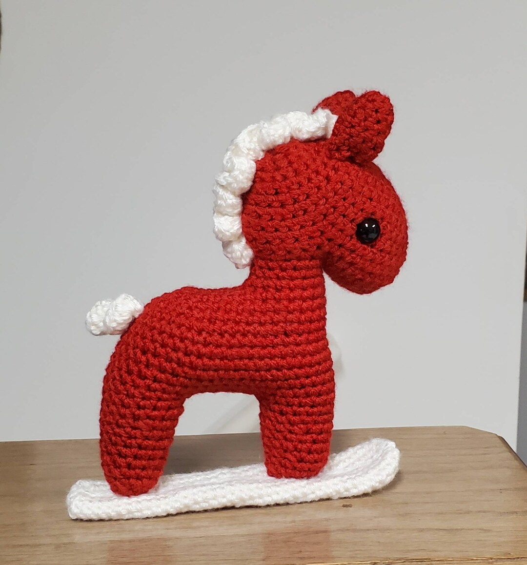 Little Red Rocking Horse - Etsy