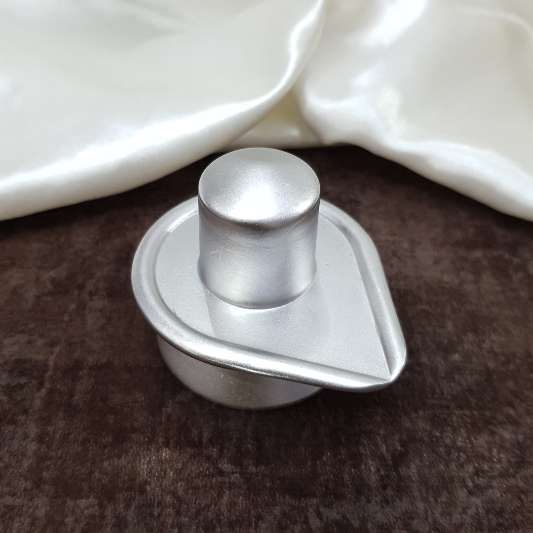 Parad Shivling Exquisite Mercury Shiva Linga for Devotional Purposes ...