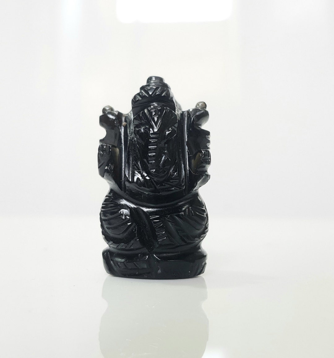 Black Jade Ganesha Carved Ganesha Statue for Gift Lord - Etsy