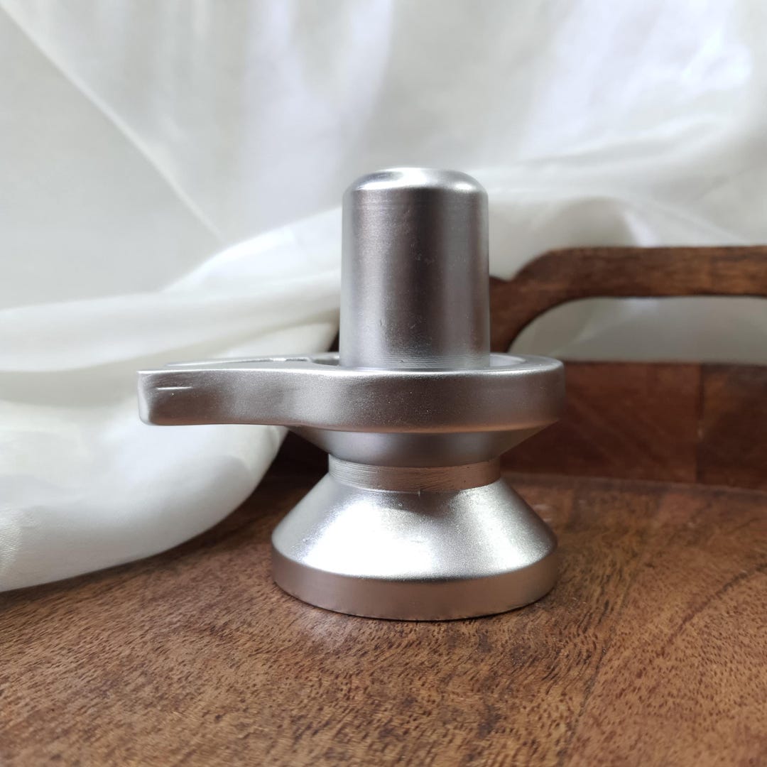 Mercury Shivling, Parad Shivling, 3.15" Parad Mercury Shivling for ...