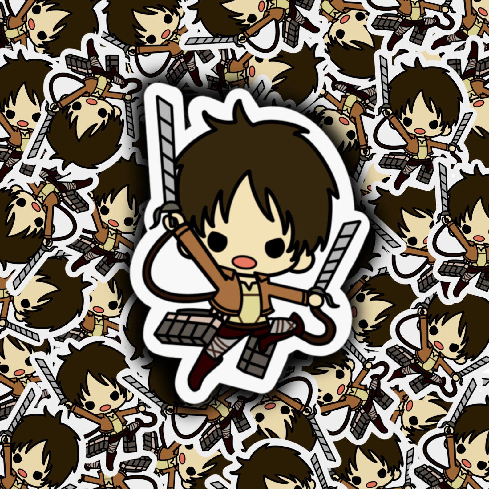Attack on Titan Stickers | Etsy