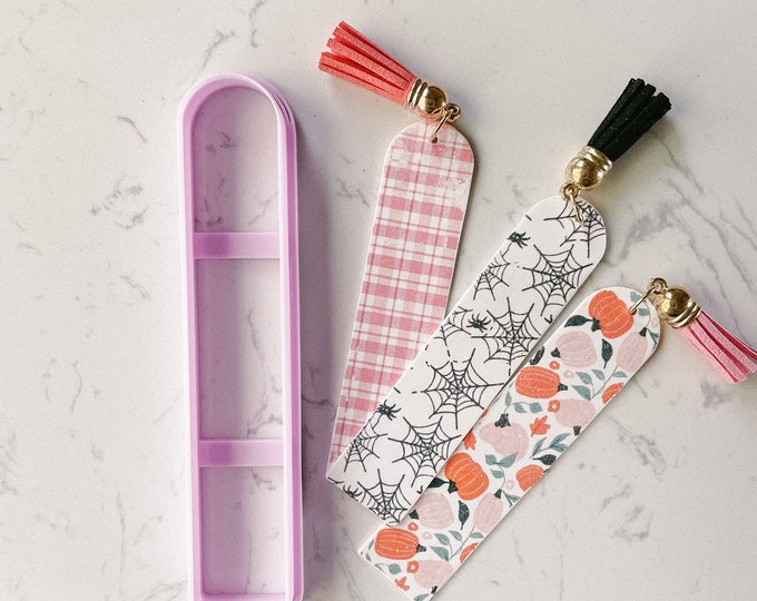 Polymer Clay Bookmark Cutter | Polymer Clay Cutter | Bookmarks | Custom ...