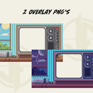 Twitch Animated Pixel Tv Screen Pack - Etsy