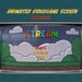 Twitch Animated Videogame Stream Sceen - Etsy