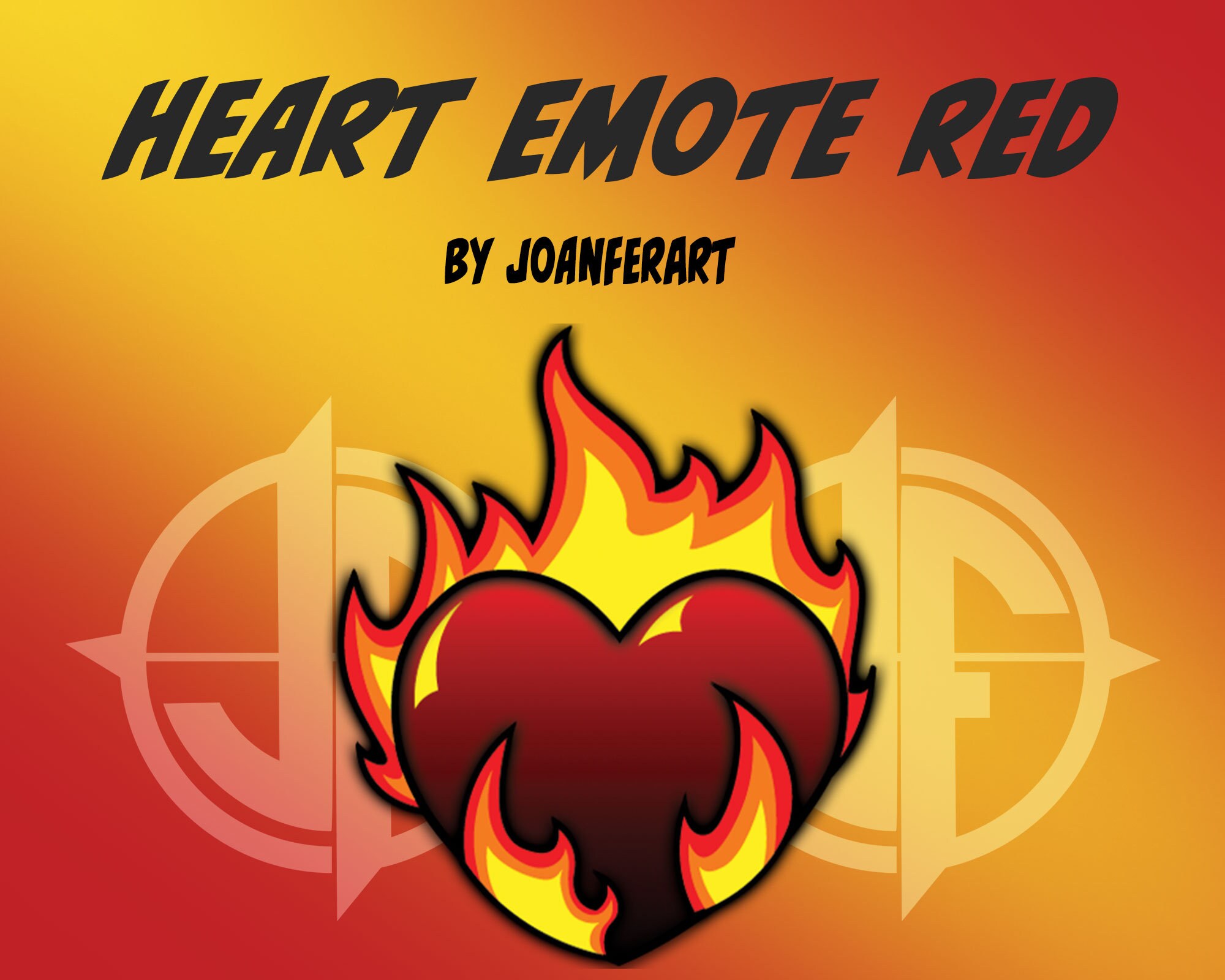 Twitch Heart Red Emote - Etsy