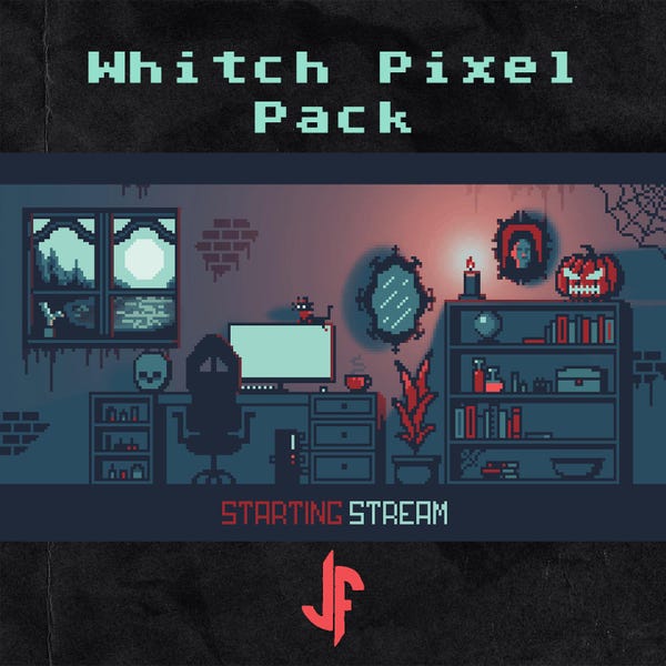 Pixel Art Twitch Overlay - Etsy