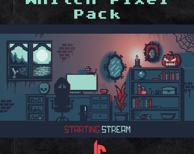 Twitch Animated Pixel Tv Screen Pack - Etsy Canada