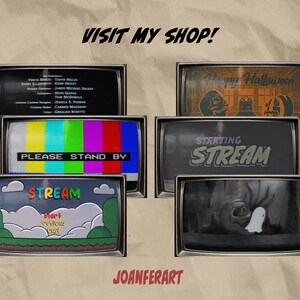 Twitch Animated 2-bit Videogame Screen - Etsy