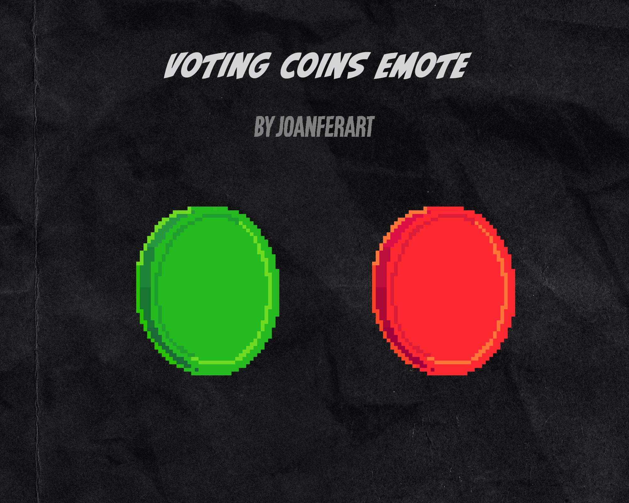 Voting Coins Animated Twitch Emotes, Pixel Loop Animation, GIF and PNG ...