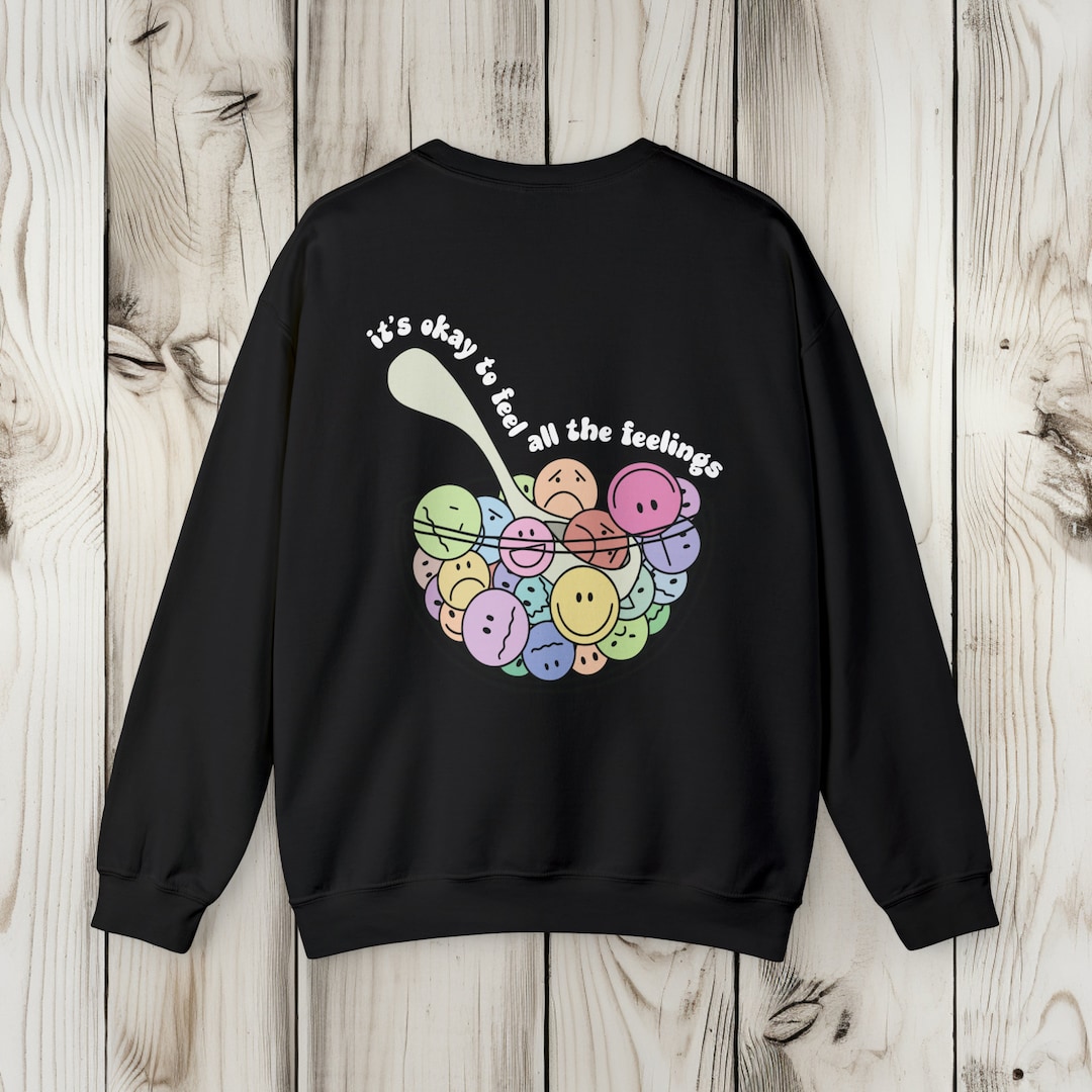 Positive Quote Eating Disorder Recovery Sweatshirts Back Print - Etsy