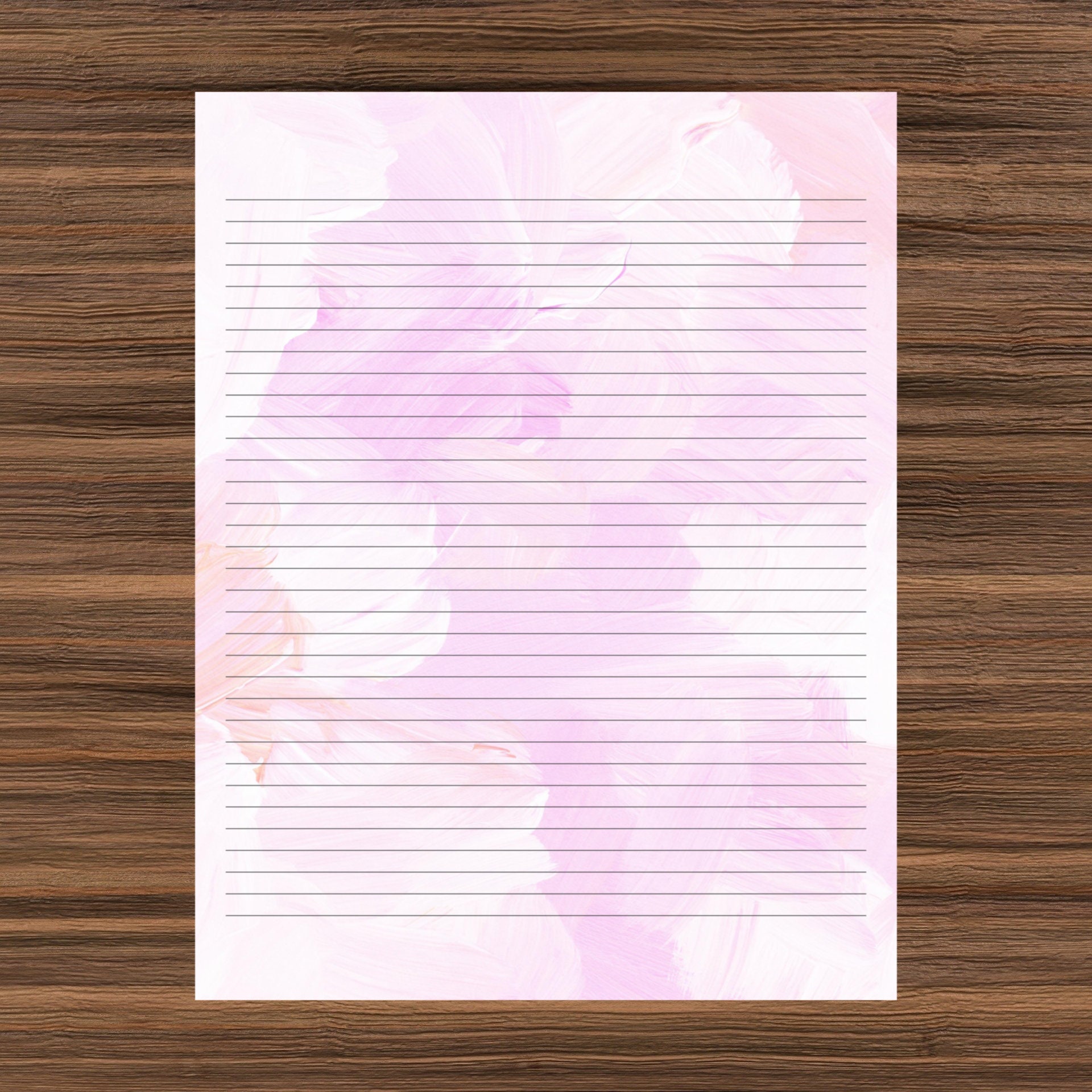 Letter Writing Stationery Paper Personalized 8 1/2 X 11 25 - Etsy