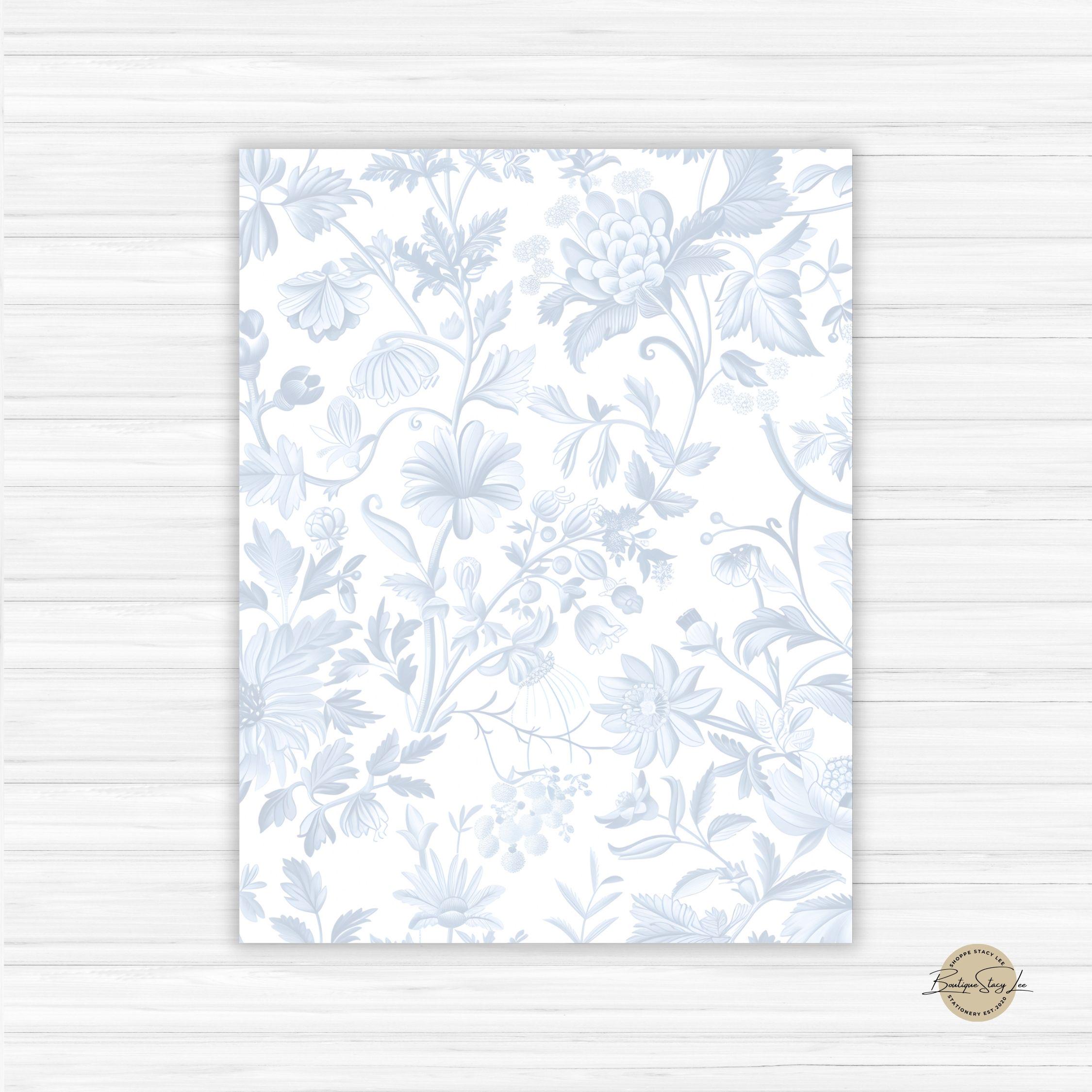 Lined Letter Writing Paper, Personalized Stationery Set, 8 1/2 X 11, 25 ...