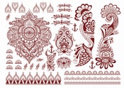 Custom Temporary Tattoos A5 Sheet Full of Your Own Tattoo - Etsy