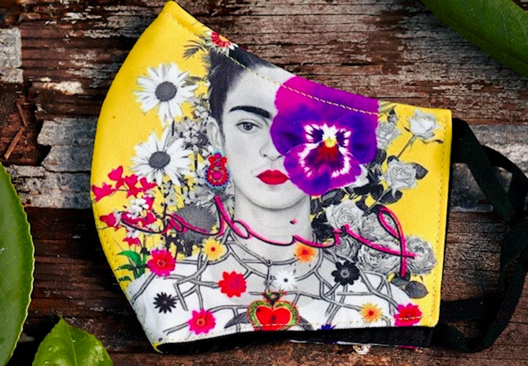 Frida Kahlo Mask - Etsy