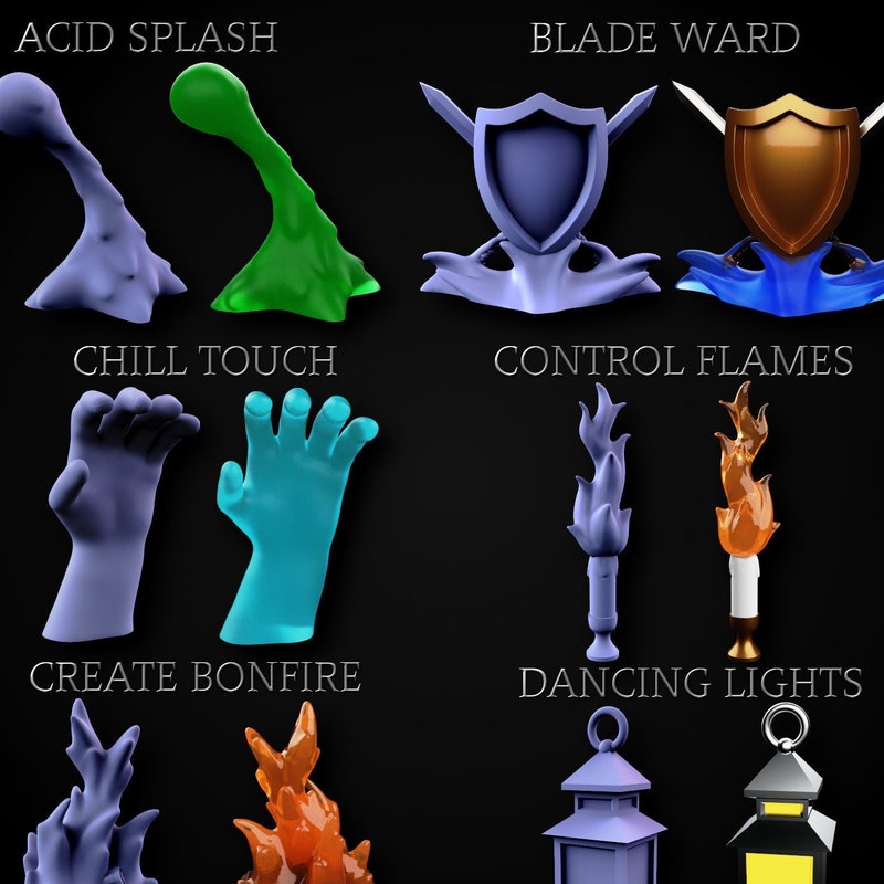 Dnd Mini Magic Effect - Etsy