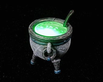 Column With Torch, LED Fantasy Miniatures, Light Effect, Dnd, TTRPG ...