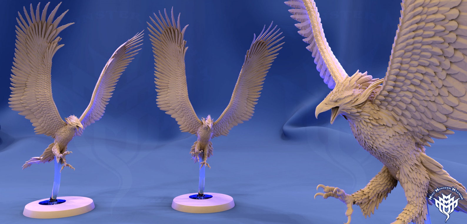 Cursed Roc Miniature, Huge Bird, Mini Monster Mayhem, TTRPG Mini, Dnd ...