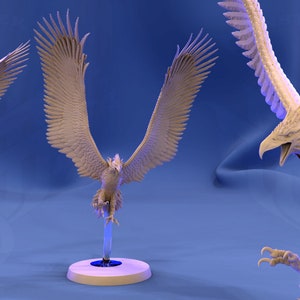 Cursed Roc Miniature, Huge Bird, Mini Monster Mayhem, TTRPG Mini, Dnd ...