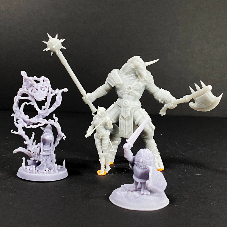 Tabaxi Miniature Mini Monster Mayhem Awaken Beast Within | Etsy