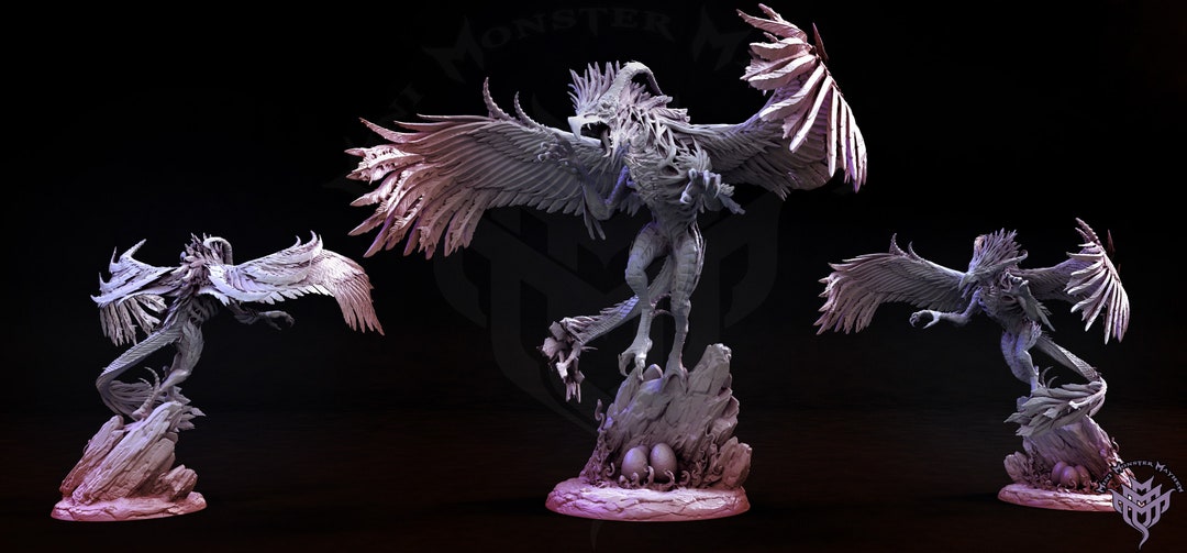 Corrupt Phoenix Miniature, Fiend, Mini Monster Mayhem, the Light ...