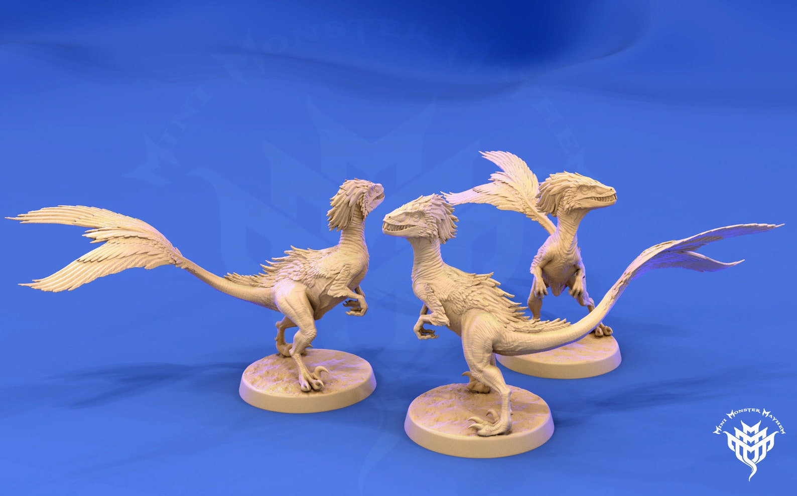 Feathered Raptors, Dinosaur, Velociraptor, Mini Monster Mayhem, Life ...