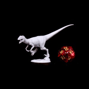 Utahraptor, Jurassic Tribe, Dinosaur, Dnd, Resin Miniature, 3D Printed ...