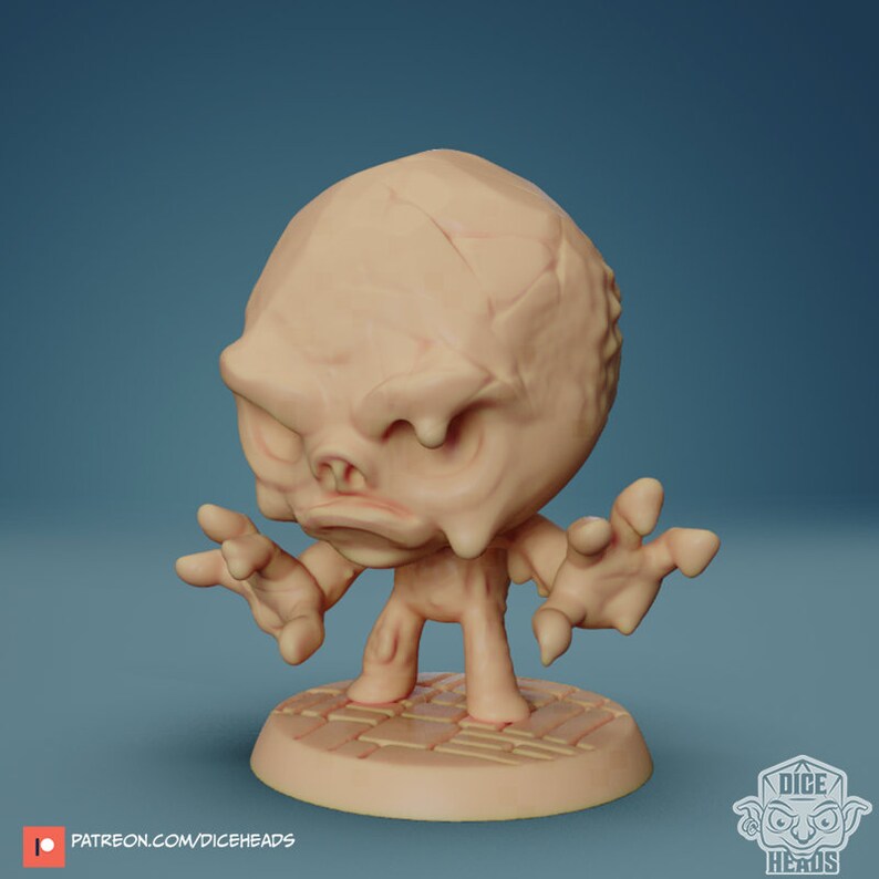 Golem Chibi Miniature Clay Golem Flesh Golem Iron Golem | Etsy