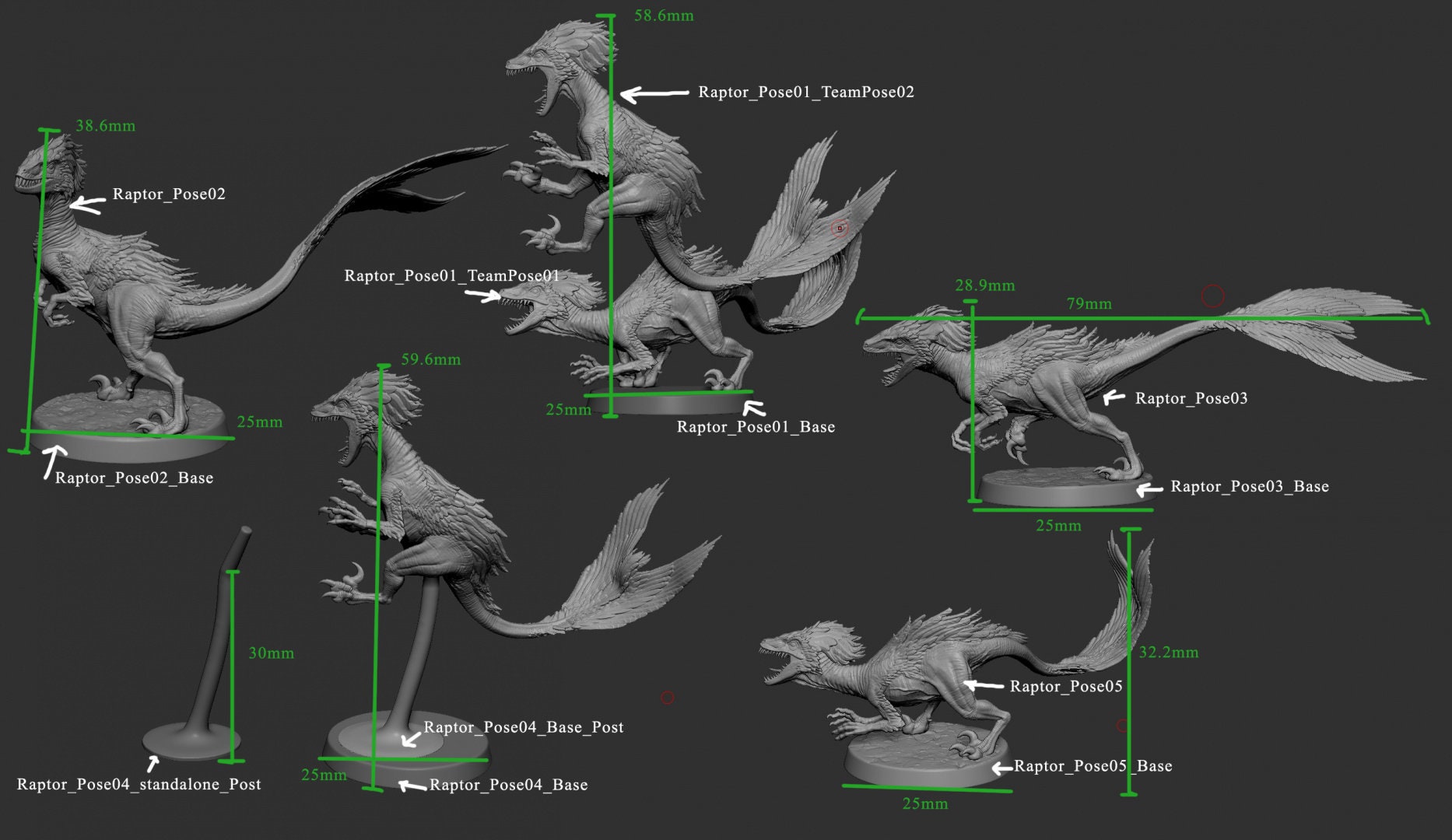 Feathered Raptors, Dinosaur, Velociraptor, Mini Monster Mayhem, Life ...