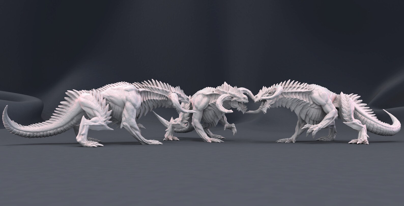 Black Dragon Miniature, Black Drake Miniature, Mini Monster Mayhem ...