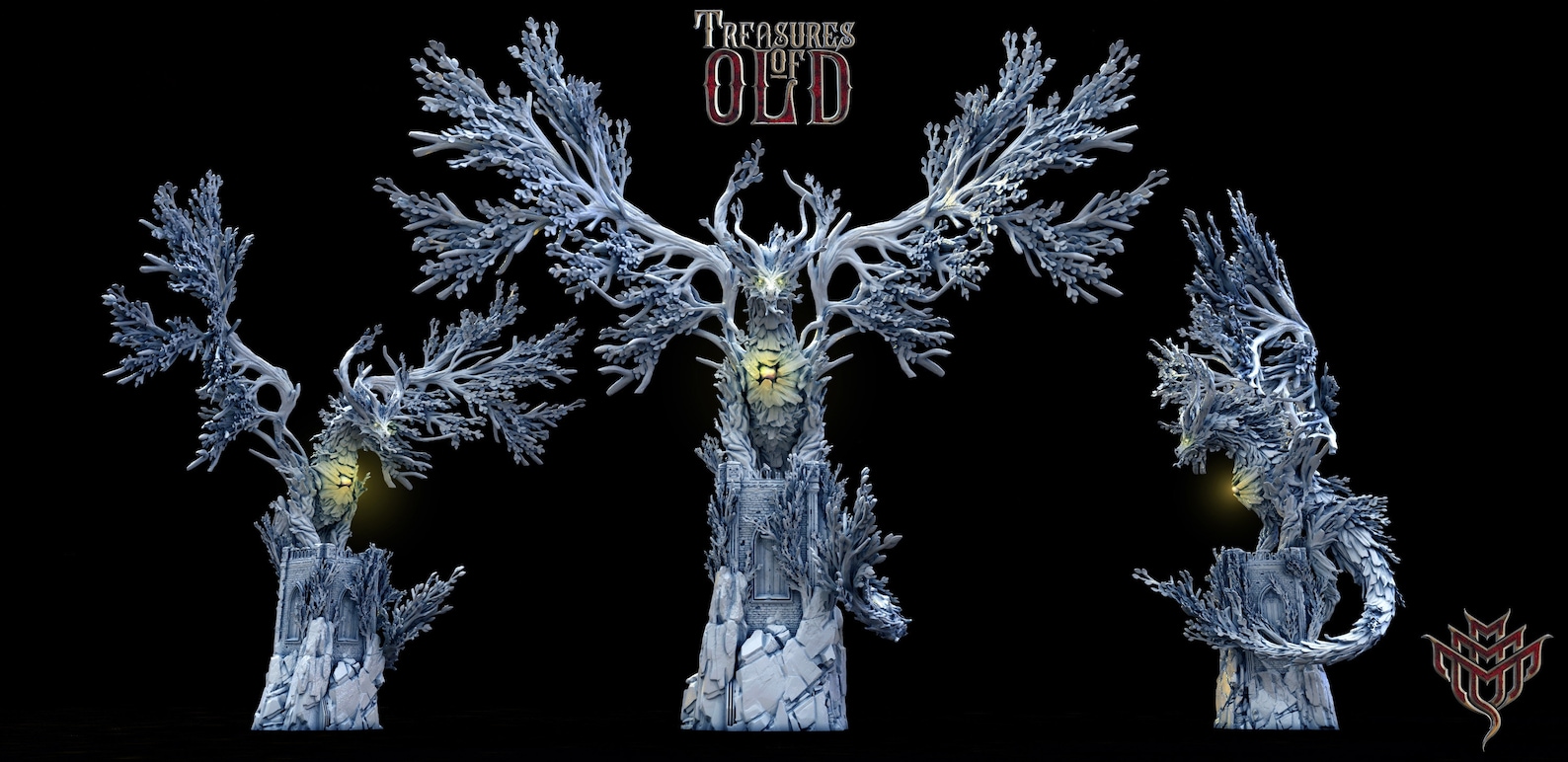 Forest Dragon Miniature, Mini Monster Mayhem, TTRPG Mini, Dnd ...