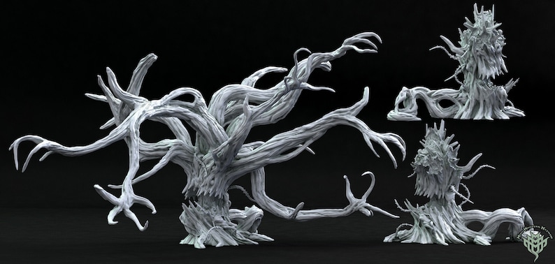 Terror Tree Miniature Mini Monster Mayhem Journey Into the - Etsy