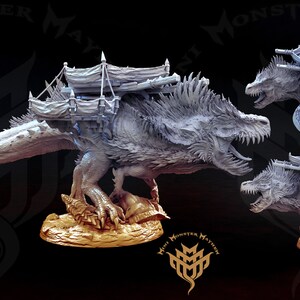 Cerberus Rex, 1 or 3 Head T-rex, Mini Monster Mayhem, Life Finds a Way ...