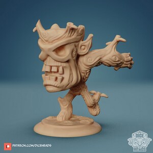 Ent Chibi Miniatures, Dice Heads, TTRPG Mini, Dnd, Pathfinder, Resin ...